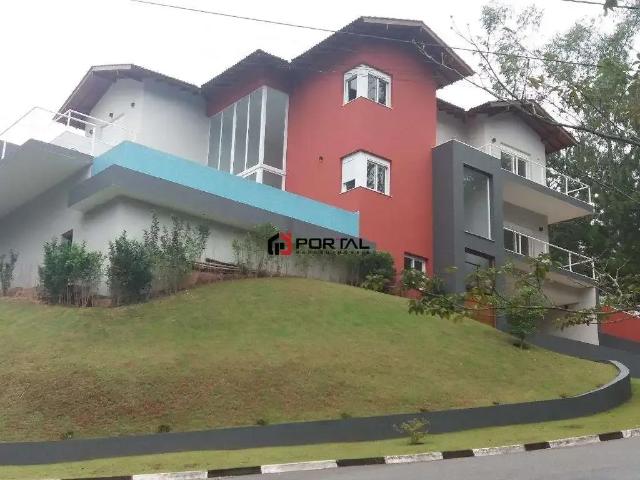 Casa / Sobrado em Condomínio para Locação em Embu das Artes/SP Granja Viana 5 Quartos