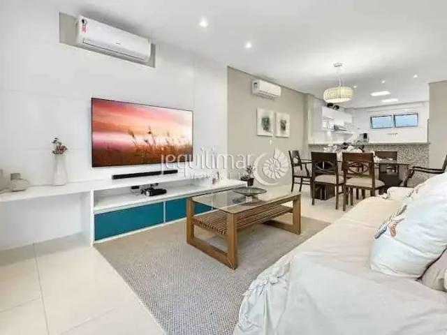 Casa / Sobrado em Condomínio para Locação em Guarujá/SP Enseada 4 Quartos