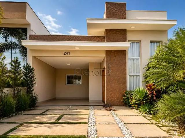 Casa / Sobrado em Condomínio para Locação em Indaiatuba/SP Jardim Bréscia 4 Quartos