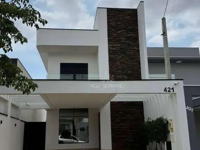 Casa / Sobrado em Condomínio para Locação em Indaiatuba/SP Jardim Park Real 3 Quartos