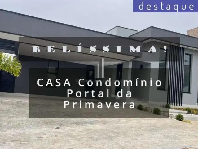 Casa / Sobrado em Condomínio para Locação em Jundiaí/SP Portal da Primavera 3 Quartos
