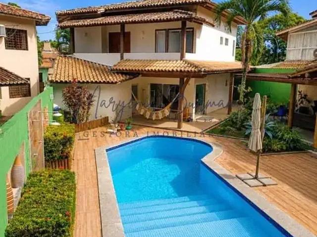 Casa / Sobrado em Condomínio para Locação em Lauro de Freitas/BA Buraquinho 4 Quartos
