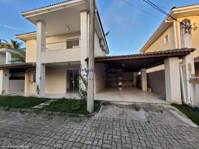Casa / Sobrado em Condomínio para Locação em Lauro de Freitas/BA Buraquinho 4 Quartos