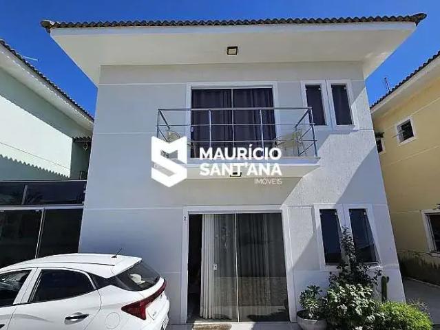 Casa / Sobrado em Condomínio para Locação em Lauro de Freitas/BA Miragem 4 Quartos
