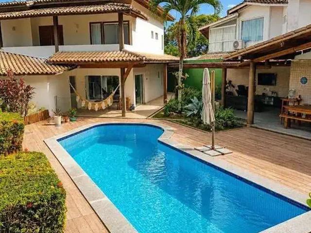 Casa / Sobrado em Condomínio para Locação em Lauro de Freitas/BA Vilas do Atlantico 4 Quartos