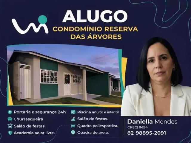 Casa / Sobrado em Condomínio para Locação em Maceió/AL Cidade Universitária 2 Quartos