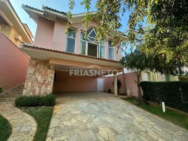 Casa / Sobrado em Condomínio para Locação em Piracicaba/SP Terras de Piracicaba 3 Quartos