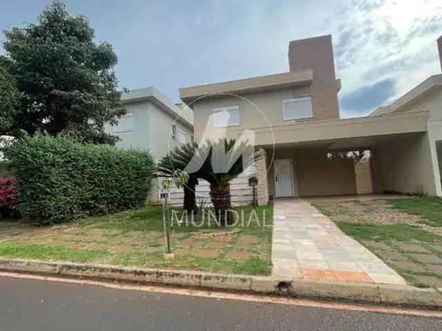 Casa / Sobrado em Condomínio para Locação em Ribeirão Preto/SP Condomínio Guaporé 4 Quartos