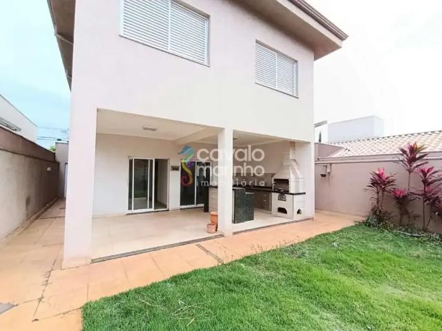 Casa / Sobrado em Condomínio para Locação em Ribeirão Preto/SP Jardim San Marco 4 Quartos
