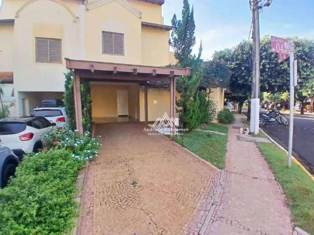 Casa / Sobrado em Condomínio para Locação em Ribeirão Preto/SP Parque Residencial Lagoinha 3 Quartos