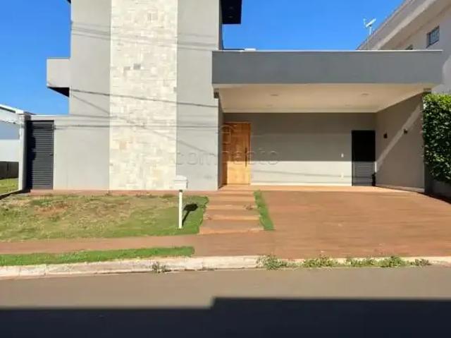 Casa / Sobrado em Condomínio para Locação em São José do Rio Preto/SP Loteamento Recanto do Lago 3 Quartos