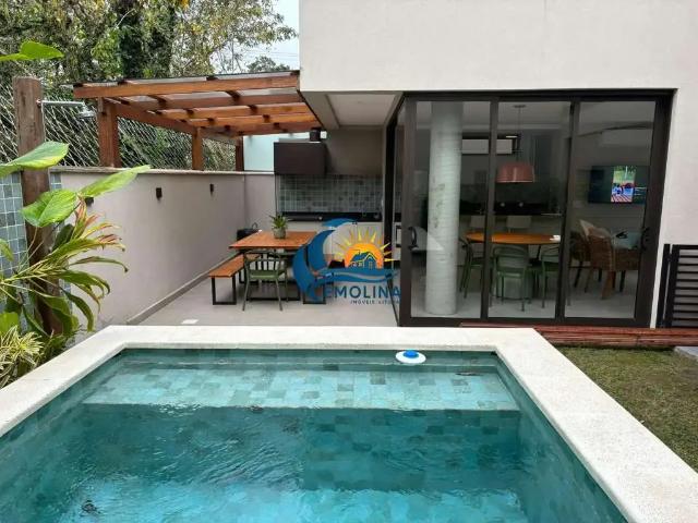 Casa / Sobrado em Condomínio para Locação em São Sebastião/SP Camburi 3 Quartos
