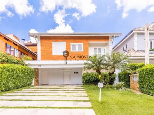 Casa / Sobrado em Condomínio para Locação em Santana de Parnaíba/SP Alphaville 4 Quartos