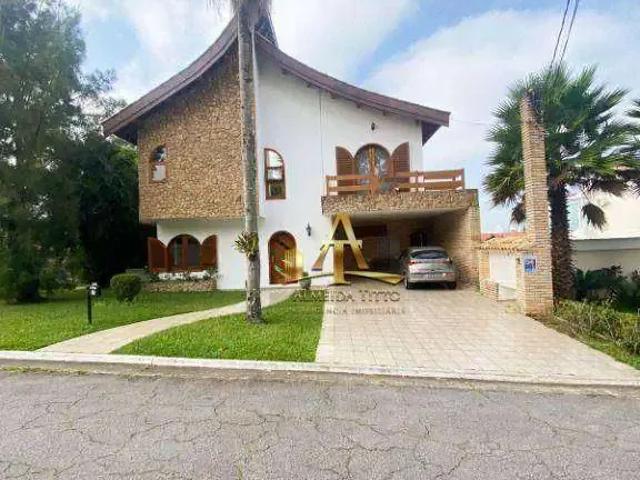 Casa / Sobrado em Condomínio para Locação em Santana de Parnaíba/SP Alphaville 5 Quartos