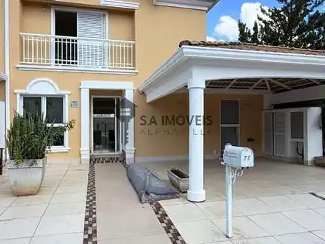 Casa / Sobrado em Condomínio para Locação em Santana de Parnaíba/SP Tamboré 4 Quartos