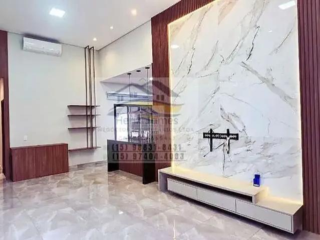 Casa / Sobrado em Condomínio para Locação em Sorocaba/SP Condomínio Reserva Ipanema 3 Quartos