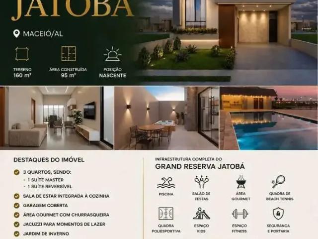 Casa / Sobrado em Condomínio para Venda em Maceió/AL Cidade Universitária 3 Quartos