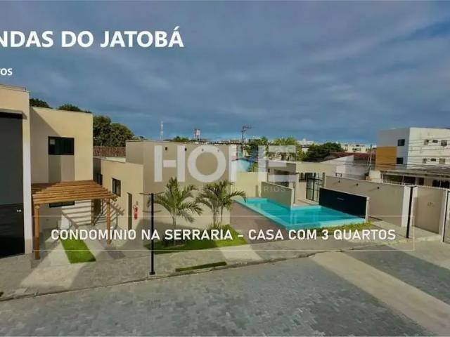 Casa / Sobrado em Condomínio para Venda em Maceió/AL Serraria 3 Quartos
