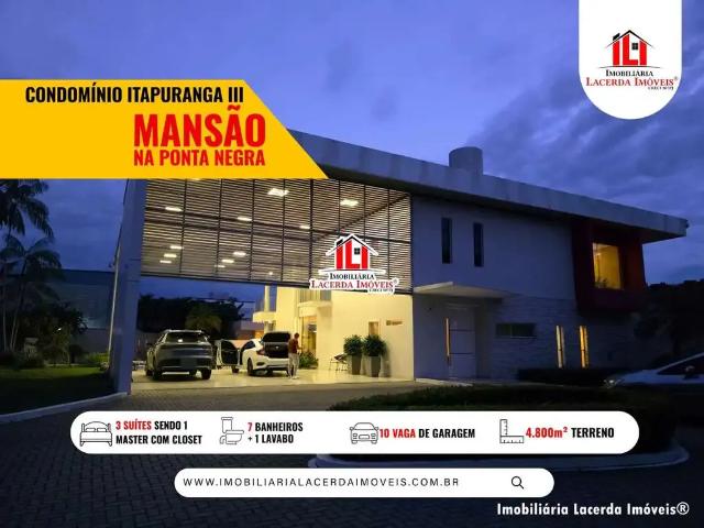 Casa / Sobrado em Condomínio para Venda em Manaus/AM Ponta Negra 3 Quartos