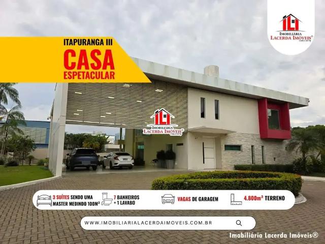 Casa / Sobrado em Condomínio para Venda em Manaus/AM Ponta Negra 3 Quartos