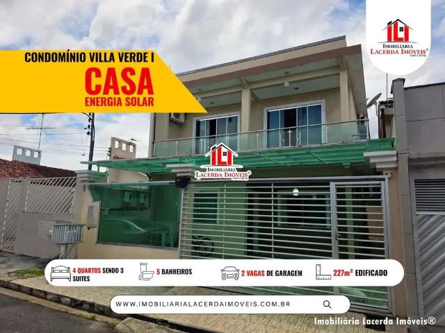 Casa / Sobrado em Condomínio para Venda em Manaus/AM Santo Agostinho 4 Quartos