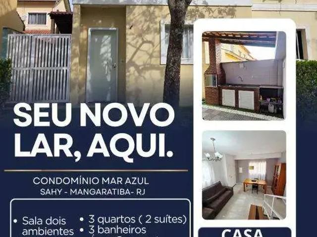 Casa / Sobrado em Condomínio para Venda em Mangaratiba/RJ Sahy 3 Quartos