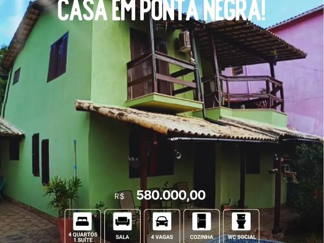 Casa / Sobrado em Condomínio para Venda em Maricá/RJ Ponta Negra 4 Quartos