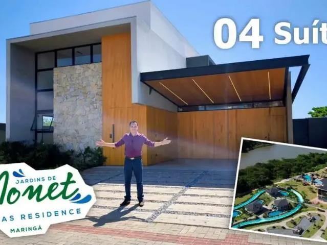 Casa / Sobrado em Condomínio para Venda em Maringá/PR Jardins de Monet Residence 4 Quartos