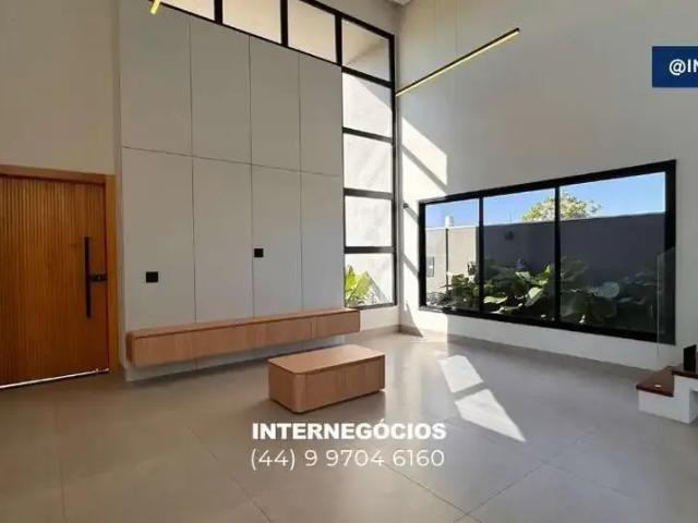 Casa / Sobrado em Condomínio para Venda em Maringá/PR Jardins de Monet Residence 4 Quartos