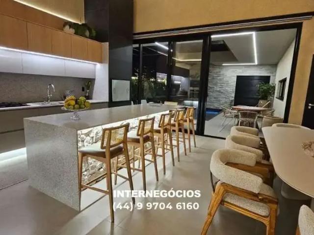 Casa / Sobrado em Condomínio para Venda em Maringá/PR Jardins de Monet Residence 3 Quartos