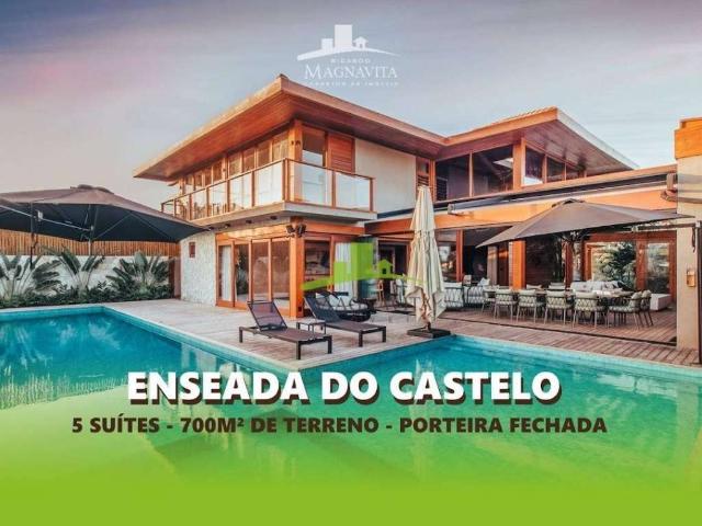 Casa / Sobrado em Condomínio para Venda em Mata de São João/BA Praia do Forte 5 Quartos