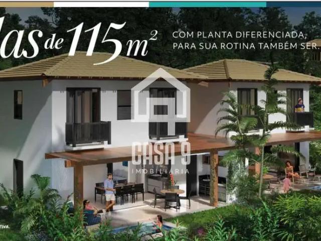 Casa / Sobrado em Condomínio para Venda em Mata de São João/BA Praia do Forte 2 Quartos