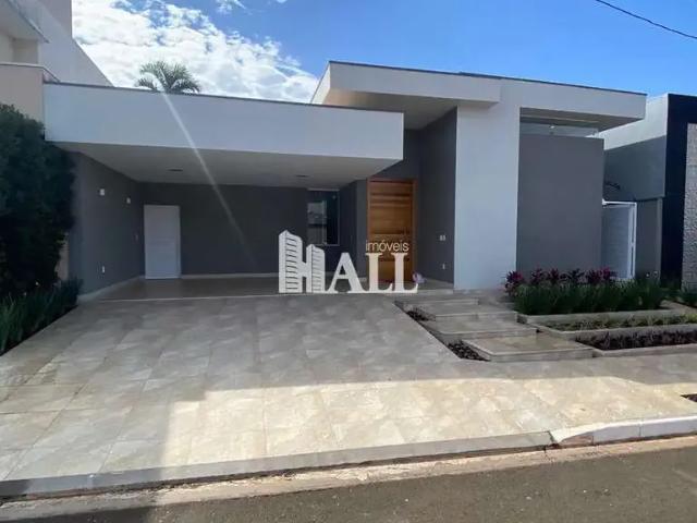 Casa / Sobrado em Condomínio para Venda em Mirassol/SP Golden Park Residence 3 Quartos
