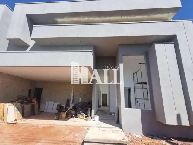 Casa / Sobrado em Condomínio para Venda em Mirassol/SP Terra Vista Residence Club 3 Quartos