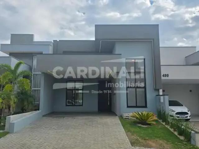 Casa / Sobrado em Condomínio para Venda em Monte Mor/SP Parque Residencial Terras de Yucatan 3 Quartos