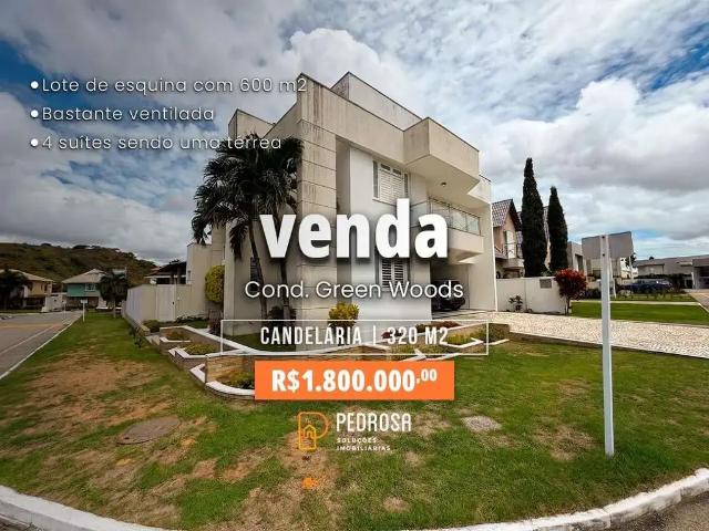 Casa / Sobrado em Condomínio para Venda em Natal/RN Candelária 4 Quartos