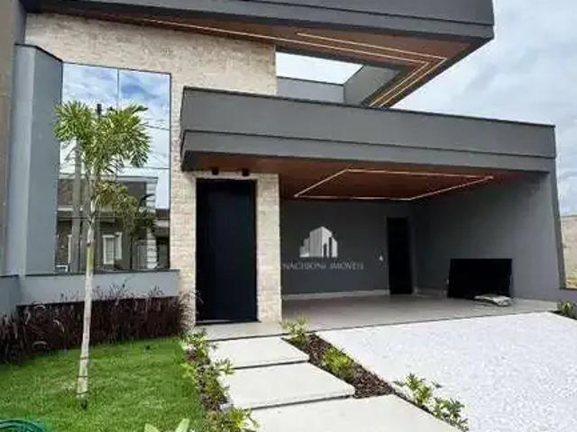 Casa / Sobrado em Condomínio para Venda em Nova Odessa/SP Jardim Recanto das Águas 3 Quartos