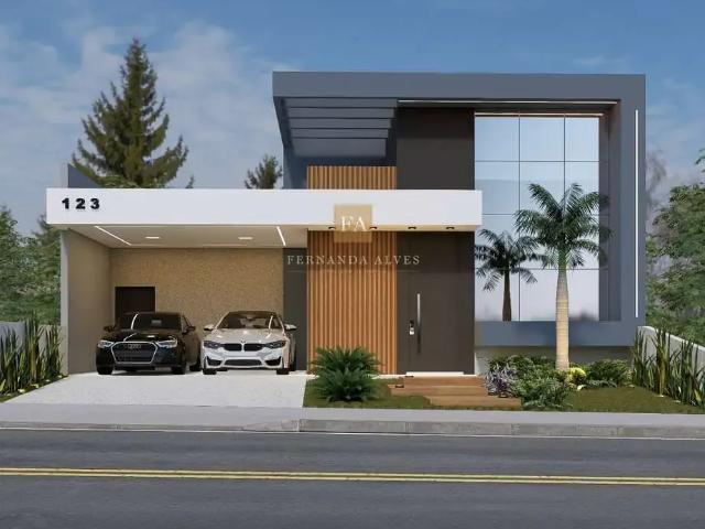 Casa / Sobrado em Condomínio para Venda em Nova Odessa/SP Jardim Recanto das Águas 3 Quartos