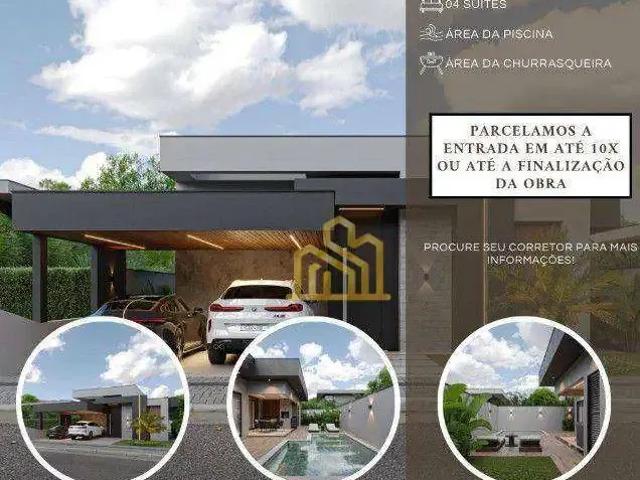 Casa / Sobrado em Condomínio para Venda em Atibaia/SP Condomínio Atibaia Park I 4 Quartos