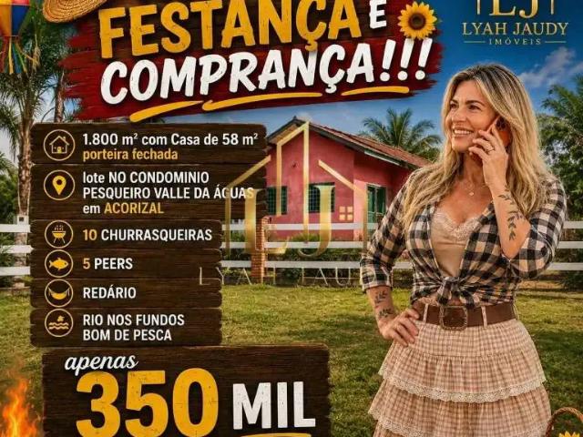 Casa / Sobrado em Condomínio para Venda em Acorizal/MT Zona Rural 2 Quartos
