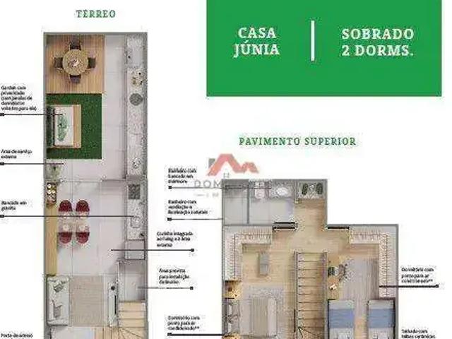 Casa / Sobrado em Condomínio para Venda em Americana/SP Loteamento Residencial e Comercial Bairro Pacaembu 2 Quartos