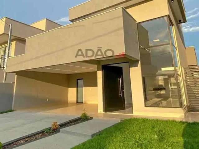 Casa / Sobrado em Condomínio para Venda em Aparecida de Goiânia/GO Residencial Parqville Jacarandá 3 Quartos