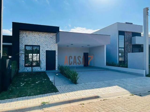Casa / Sobrado em Condomínio para Venda em Araçoiaba da Serra/SP Jardim Maria da Glória 3 Quartos