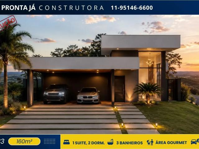 Casa / Sobrado em Condomínio para Venda em Arandu/SP Riviera de Santa Cristina 3 Quartos