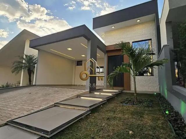 Casa / Sobrado em Condomínio para Venda em Araraquara/SP Parque Atlanta 3 Quartos
