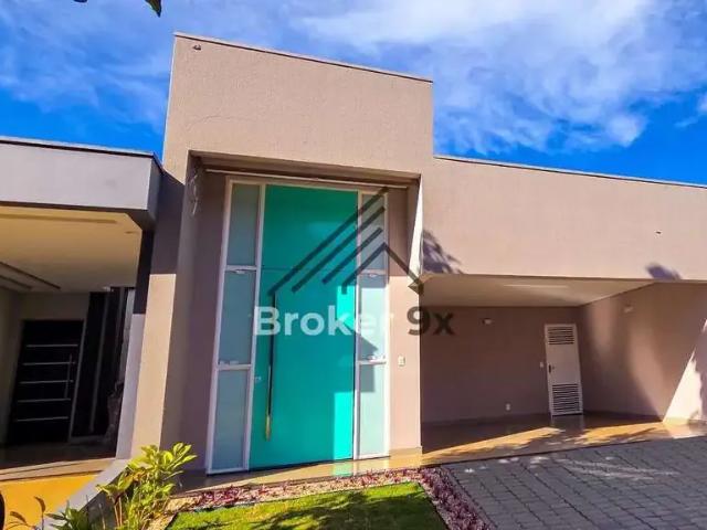 Casa / Sobrado em Condomínio para Venda em Araraquara/SP Parque Atlanta 3 Quartos
