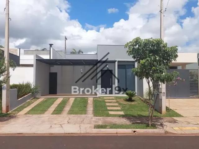 Casa / Sobrado em Condomínio para Venda em Araraquara/SP Parque Atlanta 3 Quartos