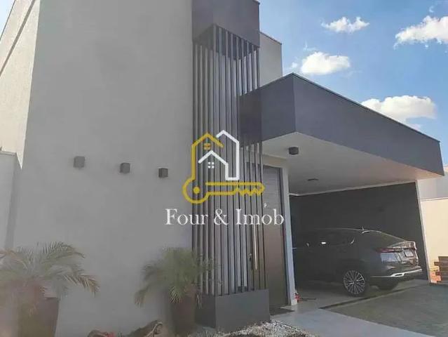 Casa / Sobrado em Condomínio para Venda em Araraquara/SP Quinta do Salto Residence 3 Quartos