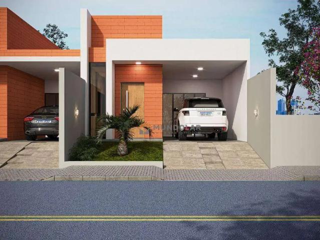 Casa / Sobrado em Condomínio para Venda em Araucária/PR Capela Velha 3 Quartos