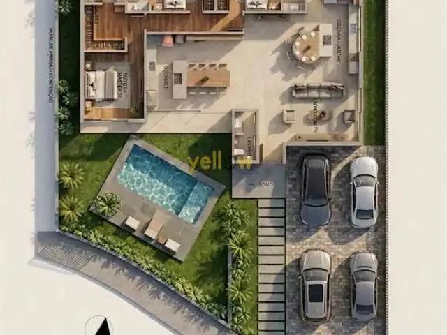 Casa / Sobrado em Condomínio para Venda em Arujá/SP Arujá 5 3 Quartos